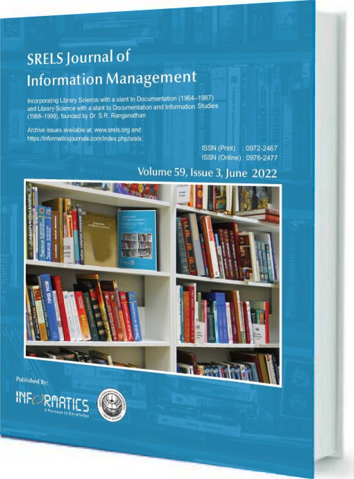 SRELS Journal of Information Management